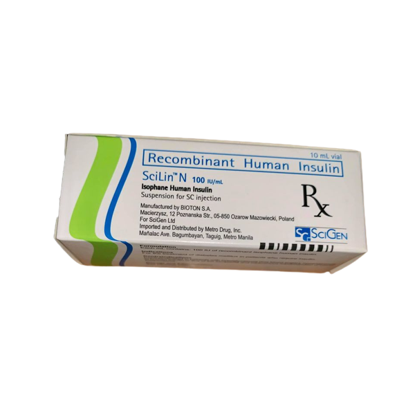 SCILIN N Recombinant Human Insulin 100IU / mL Suspension for SC ...